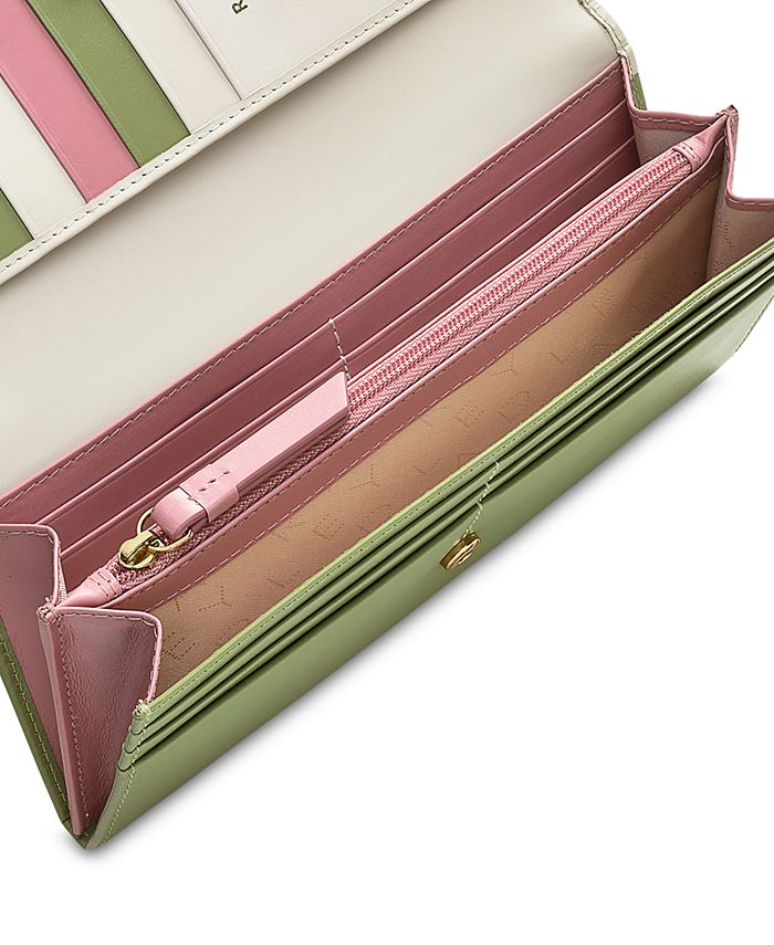 Radley London The RHS Collection Leather Flapover Wallet - Macy's