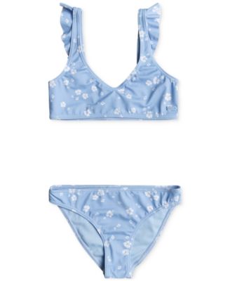Roxy Big Girls Dreamer Ruffled Two-Piece Swimsuit - Macy's