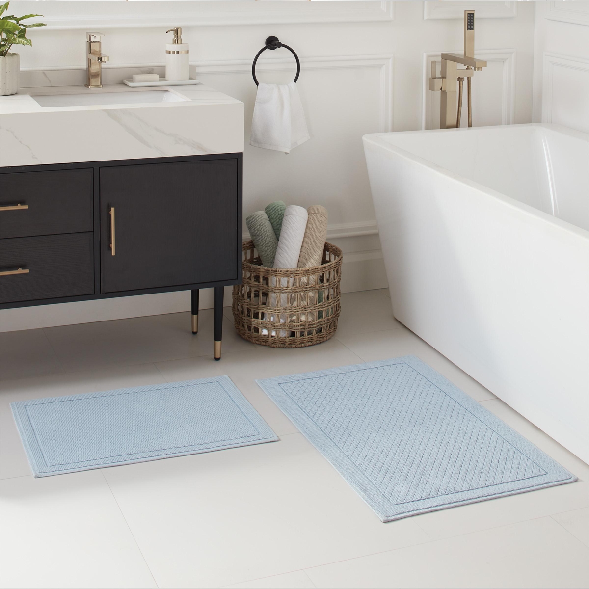 Click here for Host & Home Cotton Bath Rug  Stylish Textured Wove... prices