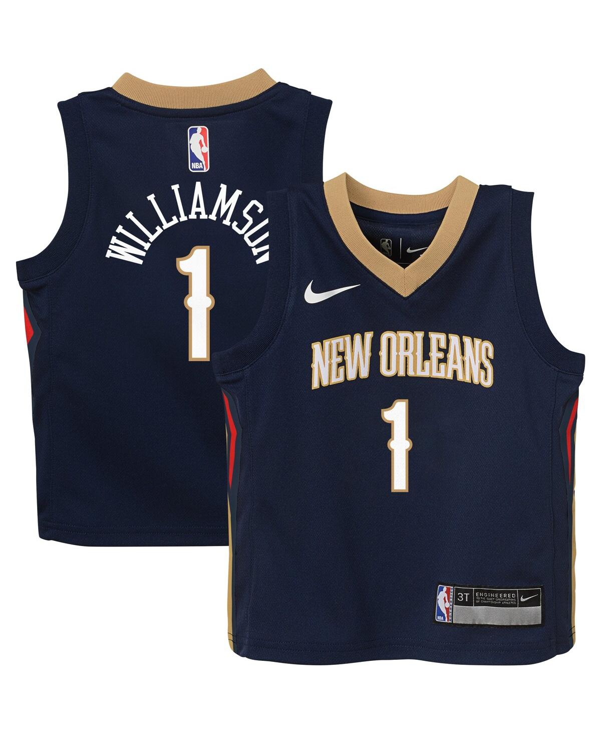 Click here for Toddler Boys and Girls Nike Zion Williamson Navy N... prices