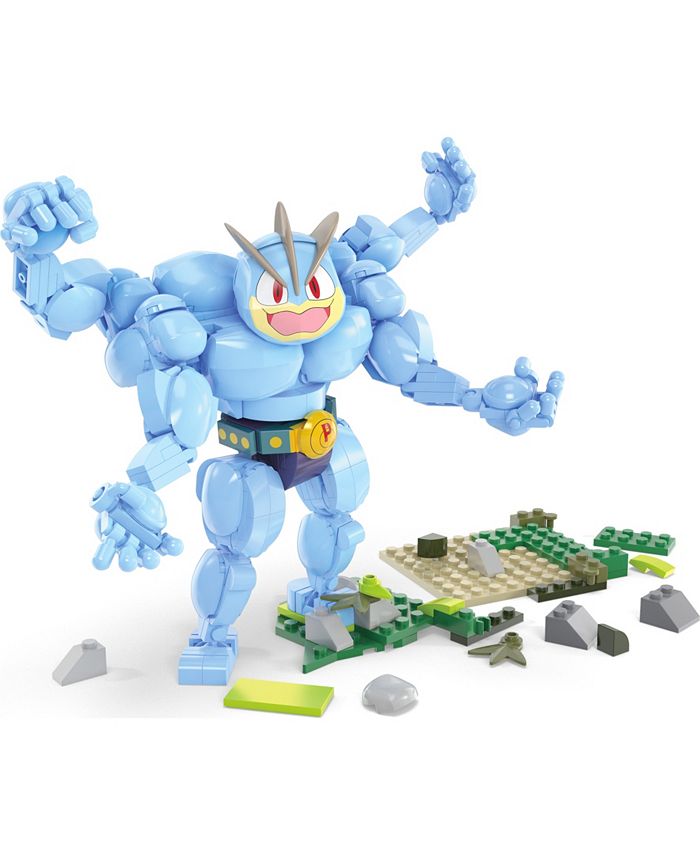 Pokemon Machamp Building Toy Kit 399 Pieces with 1 Poseable Figure for ...