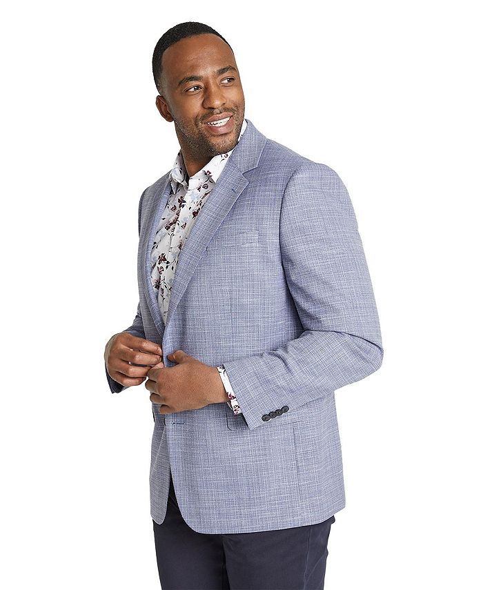 Johnny Bigg Big & Tall Colin Textured Stretch Blazer - Macy's