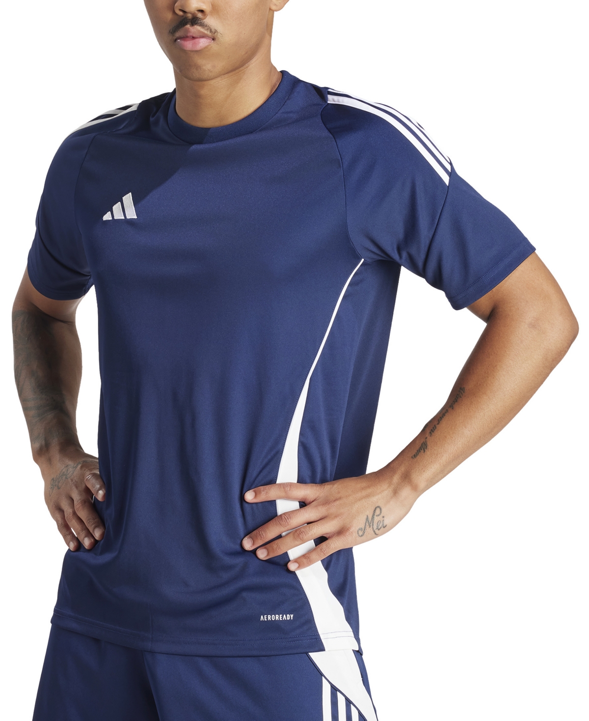 Click here for adidas Mens Tiro 24 Slim-fit Performance 3-Stripes... prices