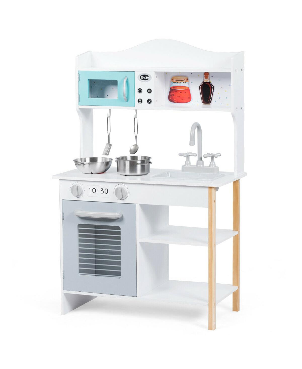 Click here for Kids Kitchen Cookware Pretend Cooking Food Play Se... prices