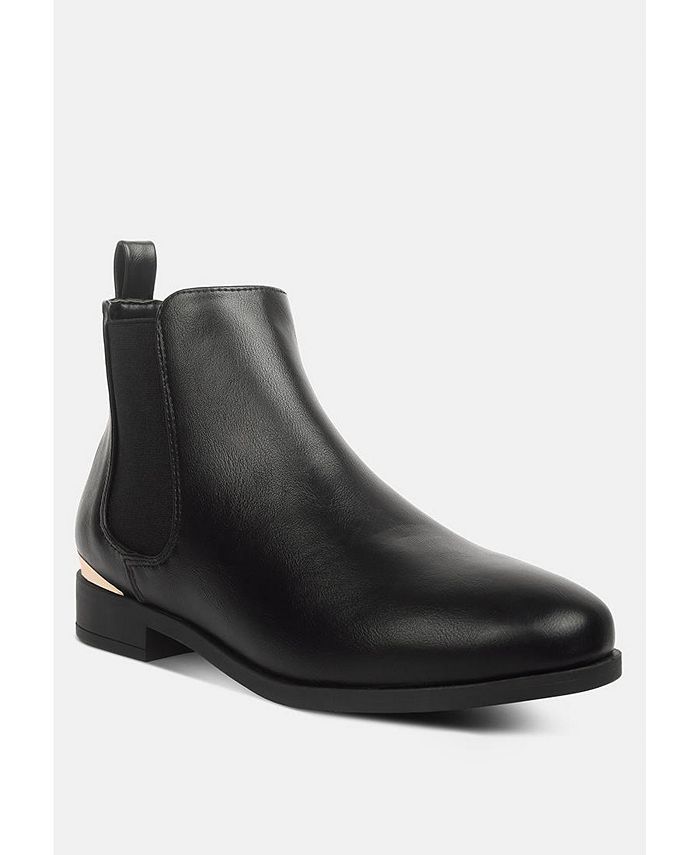 London Rag plush metal sling chelsea boots - Macy's