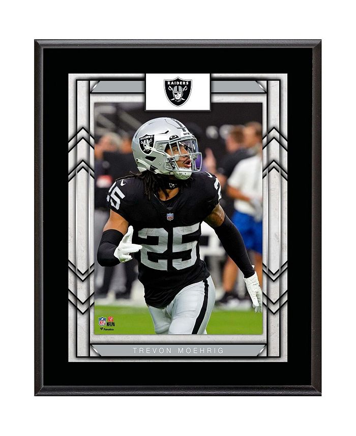 Fanatics Authentic Trevon Moehrig Las Vegas Raiders 10.5" x 13 ...