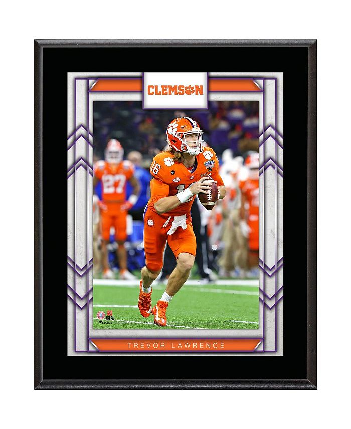 Fanatics Authentic Trevor Lawrence Clemson Tigers 10.5" x 13 ...