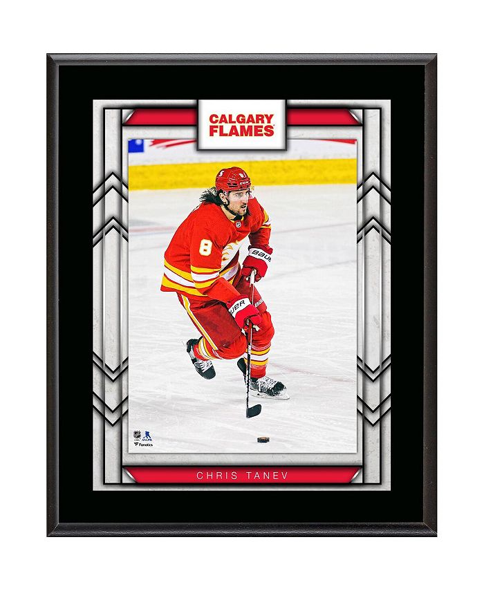 Fanatics Authentic Christopher Tanev Calgary Flames 10.5" x 13 ...