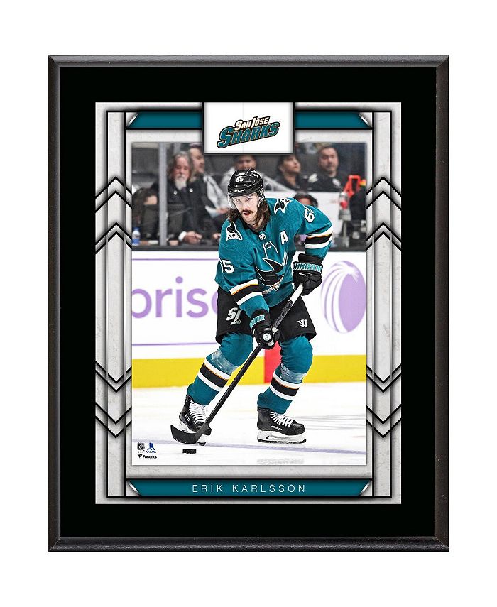 Fanatics Authentic Erik Karlsson San Jose Sharks 10.5" x 13" Sublimated Player Plaque - Macy's