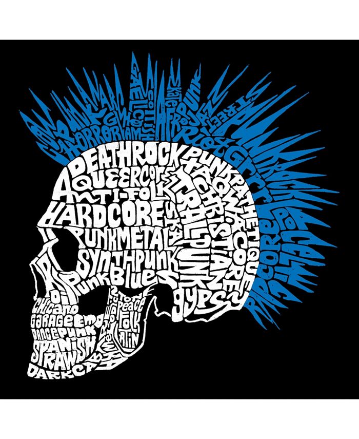 LA Pop Art Boy's Word Art Long Sleeve - Punk Mohawk - Macy's