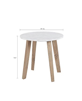 Simplie Fun Milo End Table With 4 Legs - Macy's