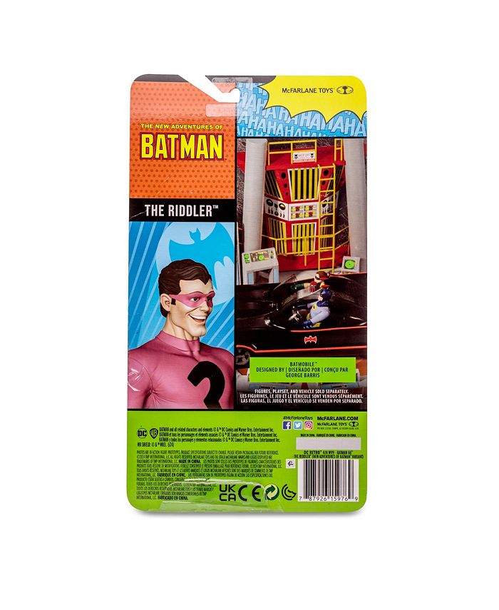 DC Direct DC Retro 6IN Wave 9 - Batman 66 - The Riddler (New Adventures ...