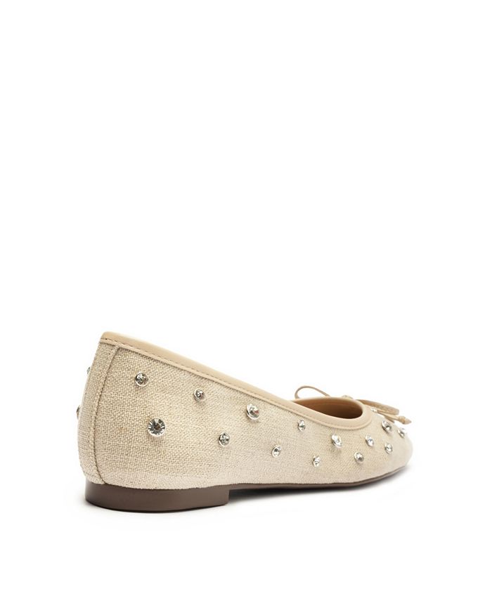 Schutz Women's Arissa Shine Ballet Flats - Macy's
