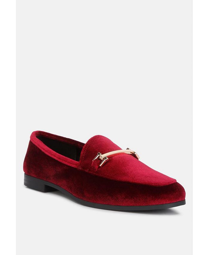 London Rag evelio horsebit embellsihed velvet loafers - Macy's