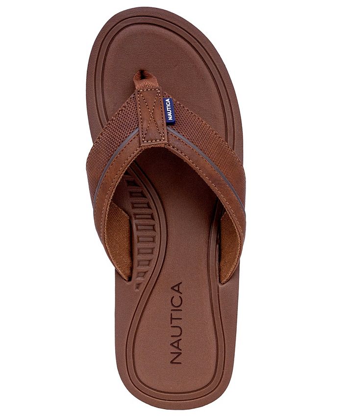 Nautica Men's Latmon 2 Slip On Flip Flops - Macy's