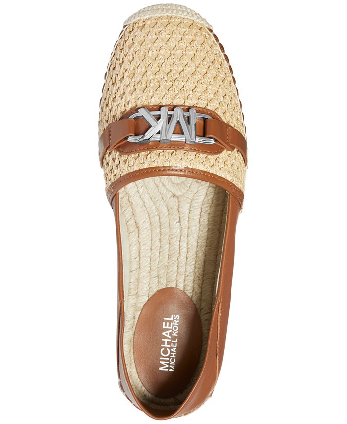 Michael Kors Women's Ember Logo Espadrille Flats - Macy's
