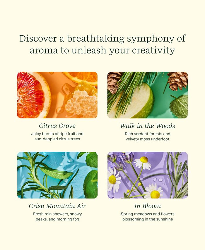 Lifelines Pen Diffuser Set with Assorted Essential Oil Blends, 4 Pack ...