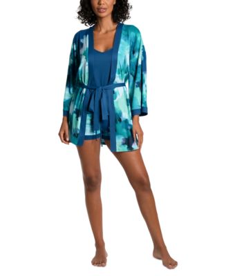 Linea Donatella Women's 3-Pc. Clement Travel Sleep Set - Macy's