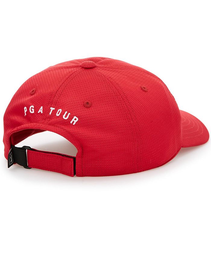 PGA TOUR Men's Red Waste Management Phoenix Open Mesh Adjustable Hat ...