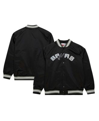 Men's Mitchell & Ness Black San Antonio Spurs Hardwood Classics ...