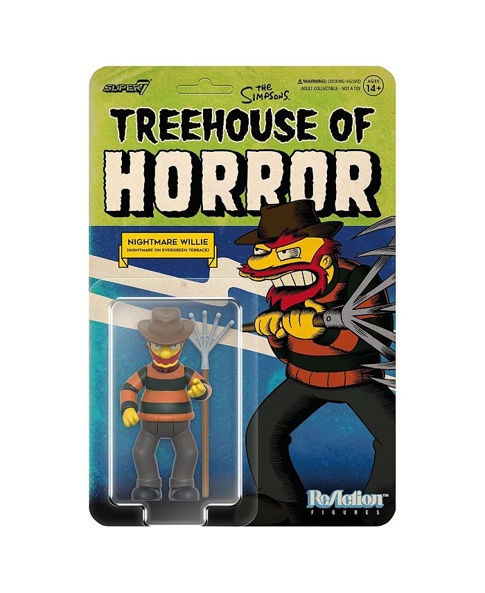 Super 7 Nightmare Willie The Simpsons Treehouse of Horror V2 ReAction ...