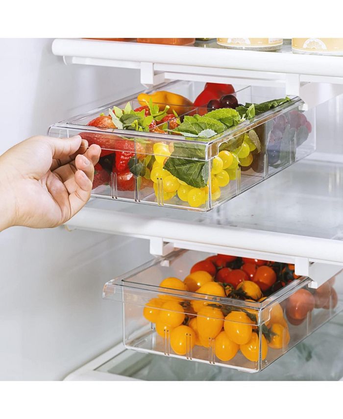 Sorbus Pull Out Fridge Drawer - Attachable Deli Drawer - Macy's