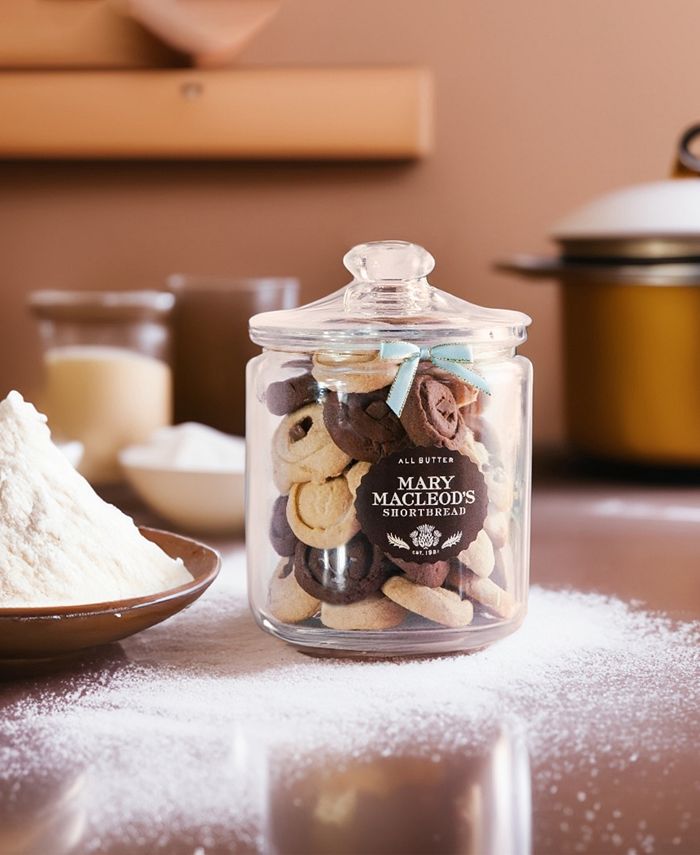 Mary Macleod's Shortbread Cookie Gift Jar of Assorted Shortbread, 43 ...