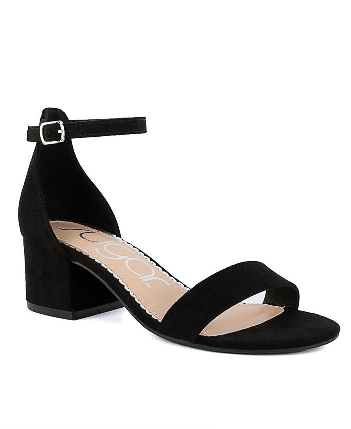 Sugar Women's Noelle 7 Low Dress Sandals - Macy's