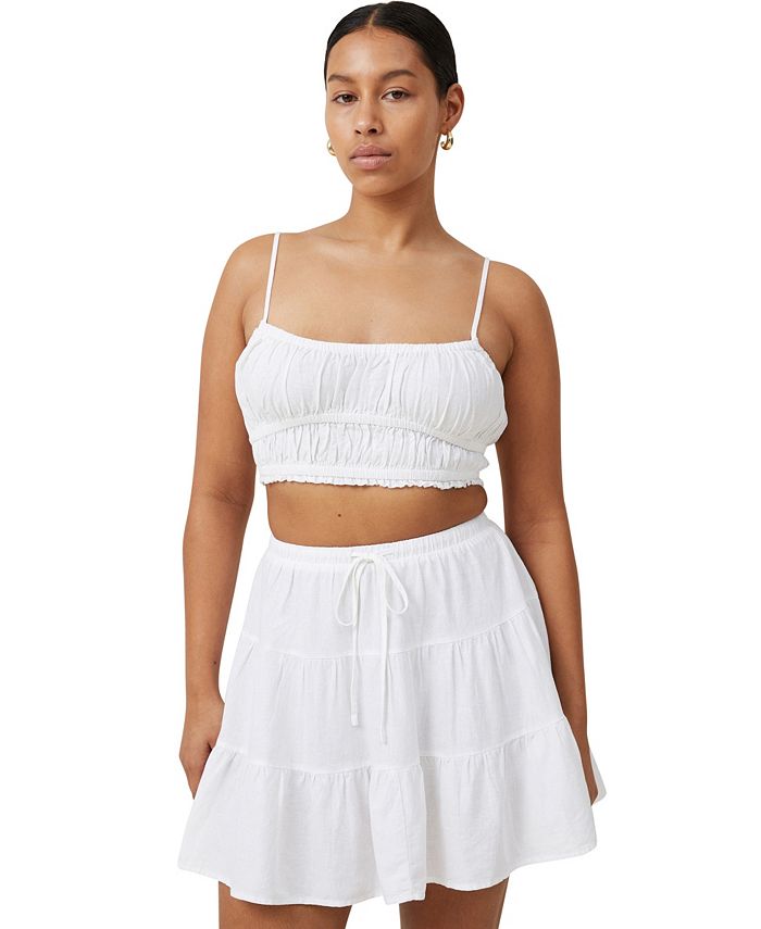 COTTON ON Women's Haven Tiered Mini Skirt - Macy's