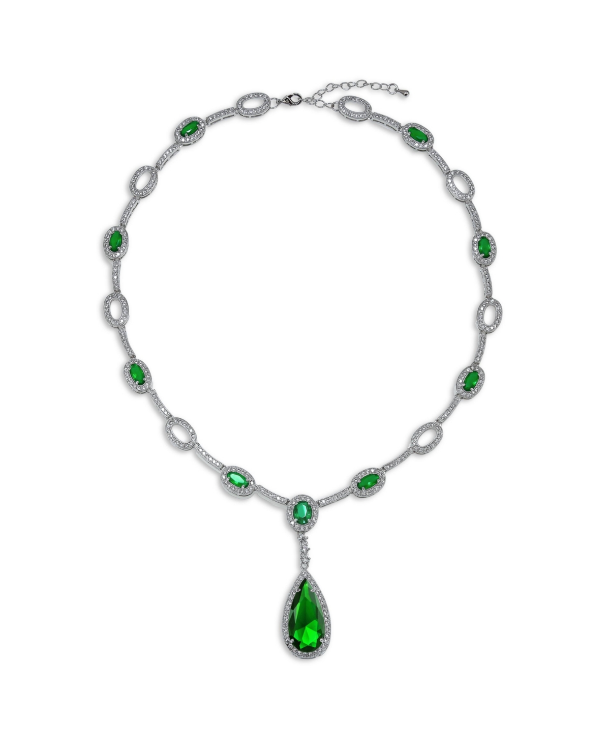 Click here for Bling Jewelry Oval Fashion Cubic Zirconia Cz Pear... prices
