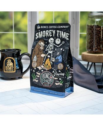 Bones Coffee Whole Bean Coffee | 12 oz Medium Roast Arabica Low Acid ...