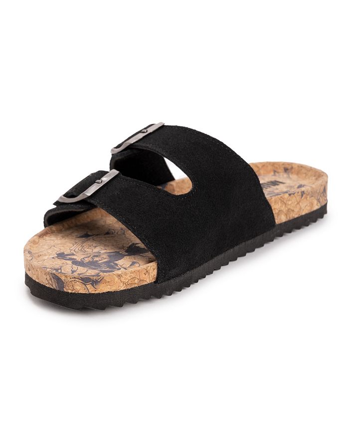 MUK LUKS Women's Tessa Tera Turf 2 Strap Slide Sandal - Macy's