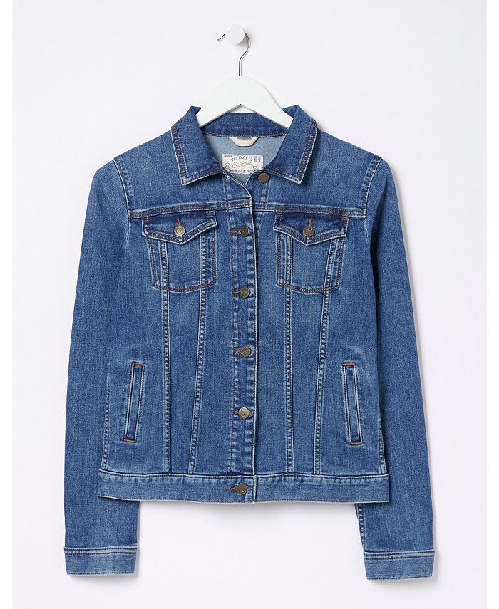 FatFace Women's Plus Size Tasha Denim Jacket - Macy's