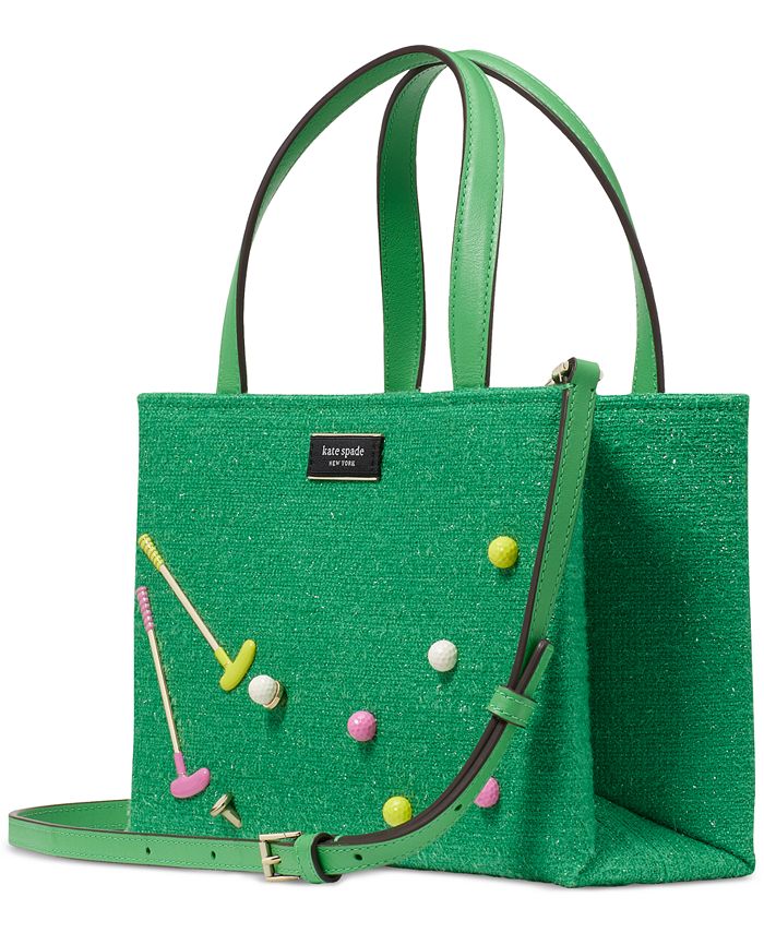 kate spade new york Sam Icon Astroturf Fabric Small Tote - Macy's