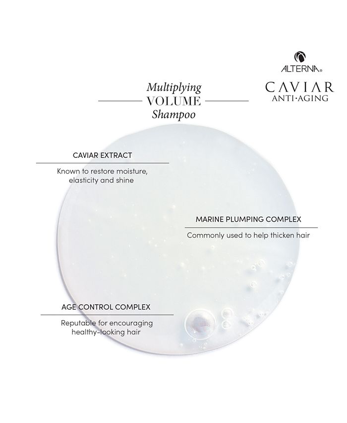 Alterna Caviar Multiplying Volume Shampoo, 8.5 oz. - Macy's