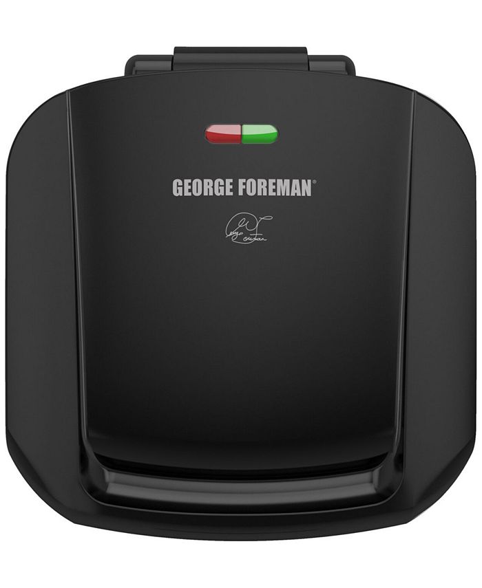 George Foreman 4-Serving Electric Grill & Panini Press - Macy's