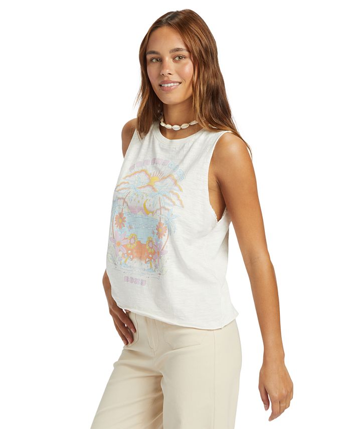 Roxy Juniors' Beachy Days Muscle Tank - Macy's