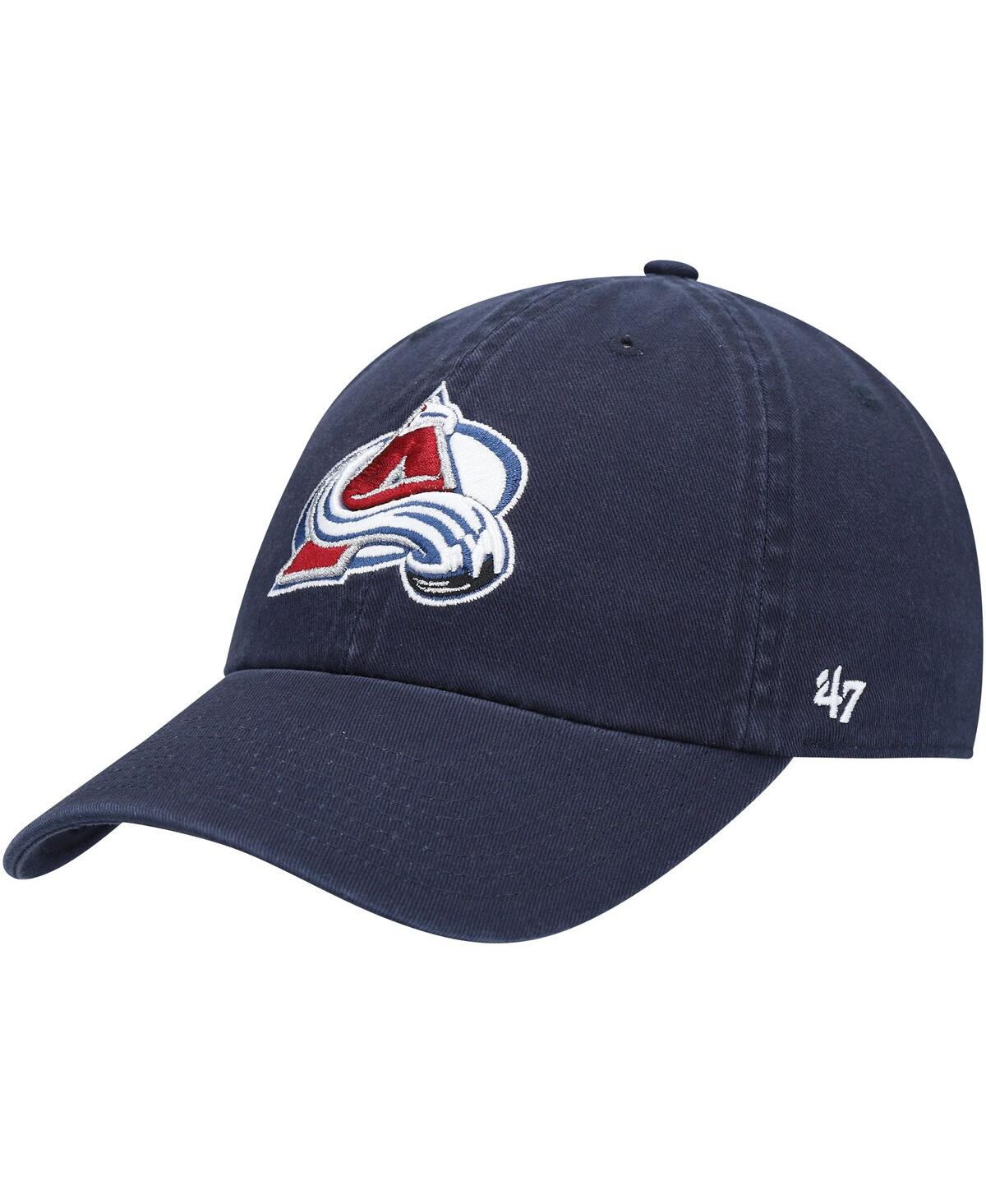 Click here for Mens 47 Brand Navy Colorado Avalanche Team Clean U... prices