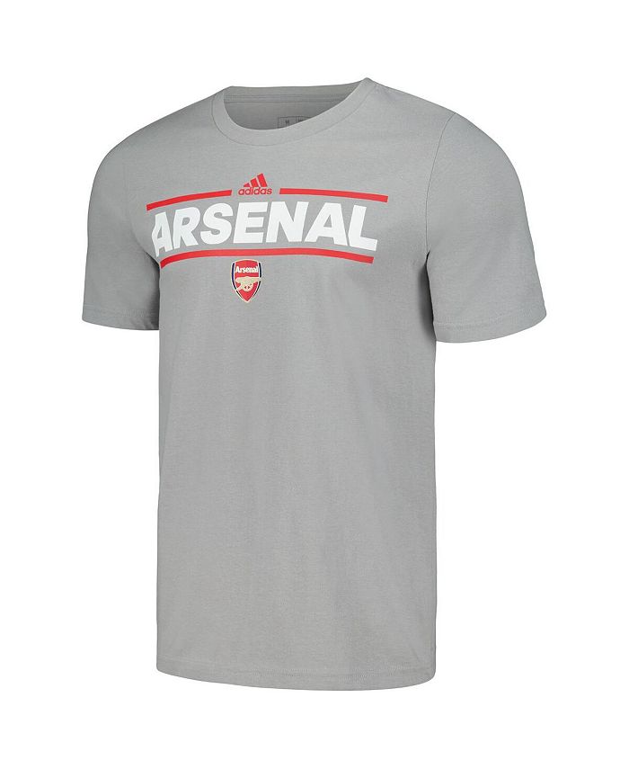 adidas Men's Gray Arsenal Lockup T-shirt - Macy's