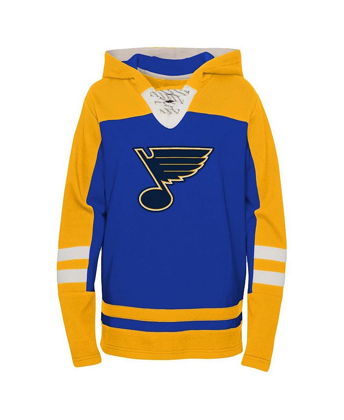 Outerstuff Big Boys Blue St. Louis Blues Ageless Revisited Home Lace-Up ...
