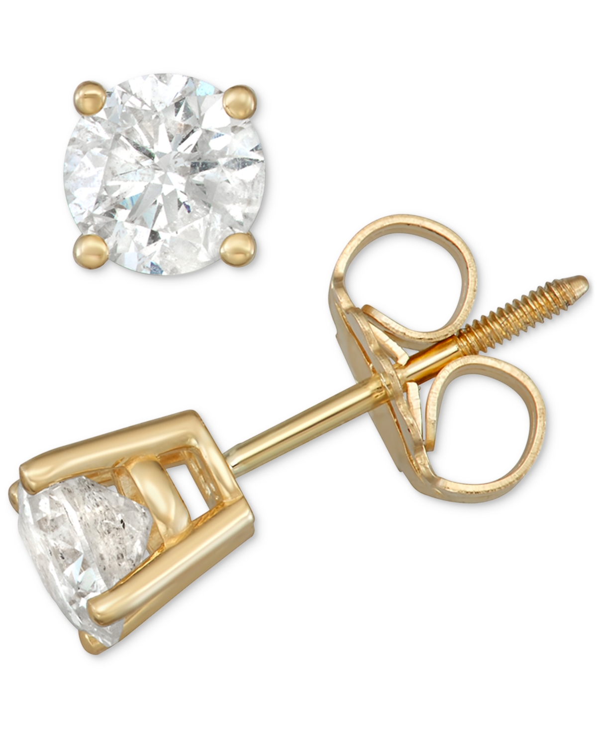Click here for Diamond Screw Back Stud Earrings (1 ct. t.w.) in 1... prices