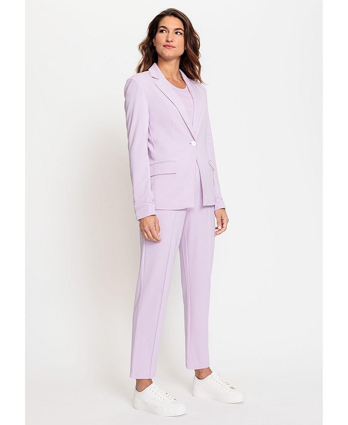 Olsen Classic Blazer with Stretch - Macy's