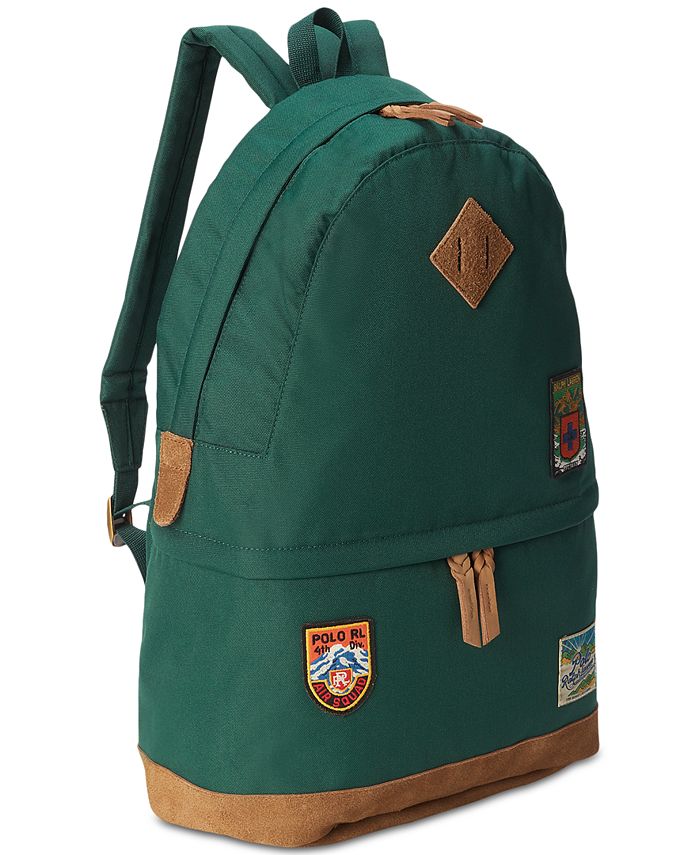 Polo Ralph Lauren Men's Ranger Suede-Trim Backpack - Macy's
