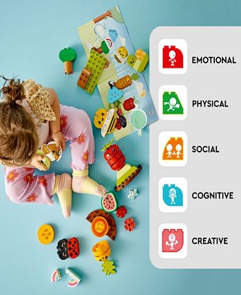 LEGO® DUPLO 10984 My First Garden Toy Building Set - Macy's