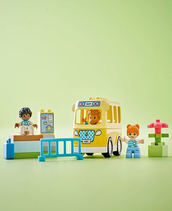 LEGO® DUPLO Town 10988 The Bus Ride Toy STEM Building Set - Macy's