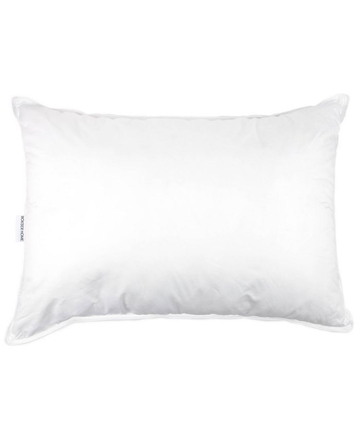 Bokser Home Soft 700 Fill Power Luxury White Duck Down Bed Pillow - Macy's