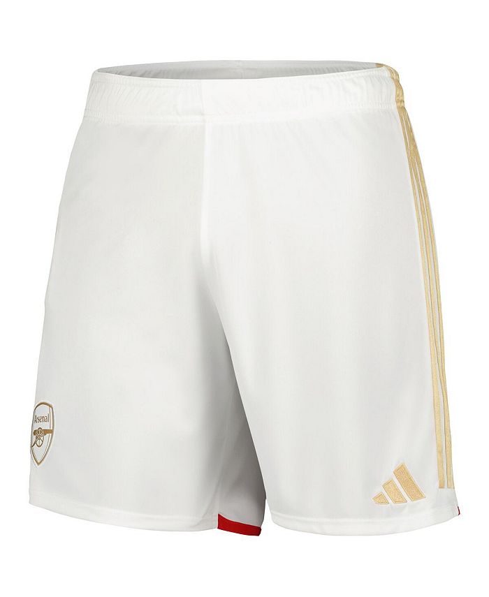 adidas Men's White Arsenal 2023/24 Home Replica Shorts - Macy's