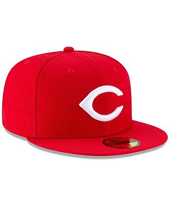 New Era Men's Red Cincinnati Reds 1990 World Series Wool 59FIFTY Fitted ...