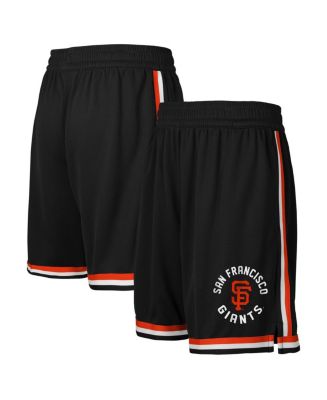 Big Boys Fanatics Black San Francisco Giants Hit Home Mesh Shorts - Macy's
