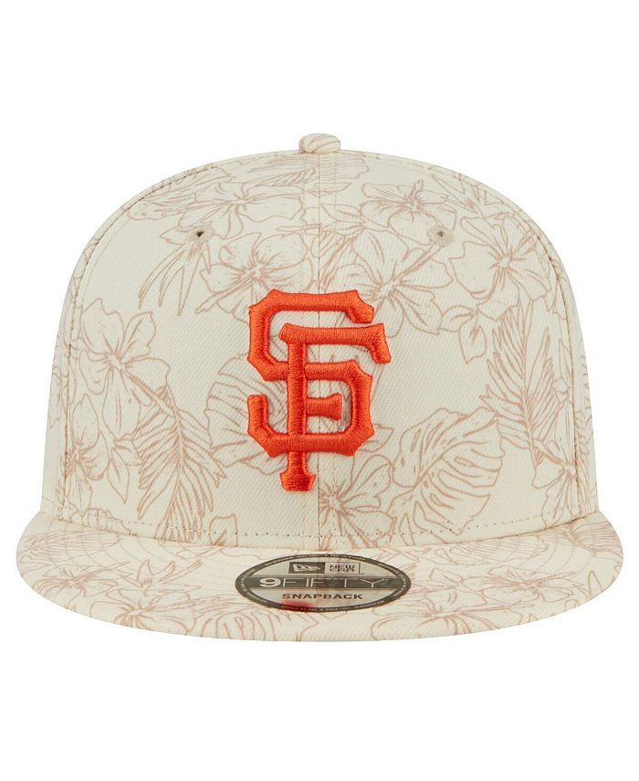 New Era Men's Cream San Francisco Giants Spring Training Leaf 9FIFTY ...